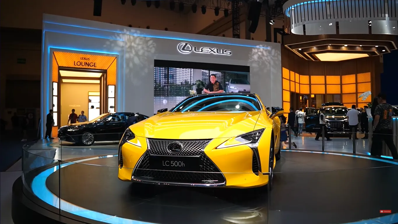 Review Lexus LC 500h, Grand Tourer di GIIAS 2025 | ACC