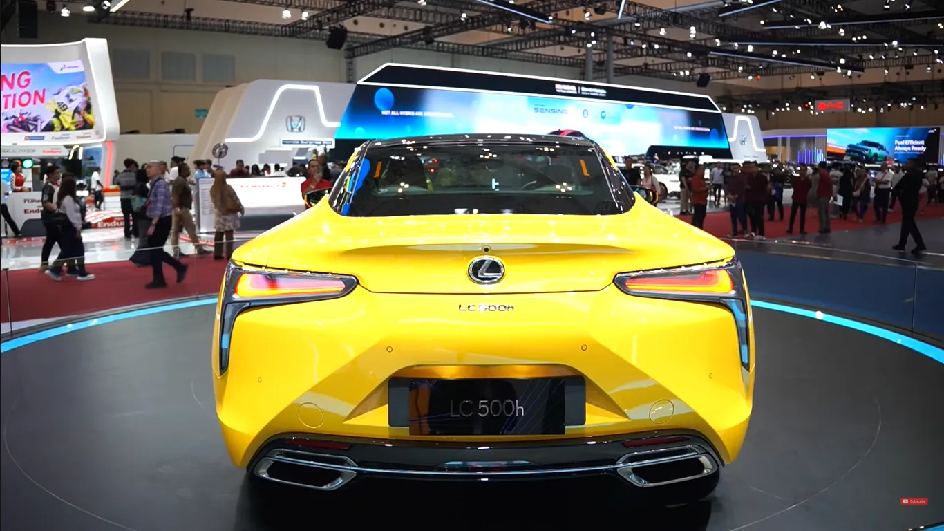 Review Lexus LC 500h, Grand Tourer di GIIAS 2025 | ACC