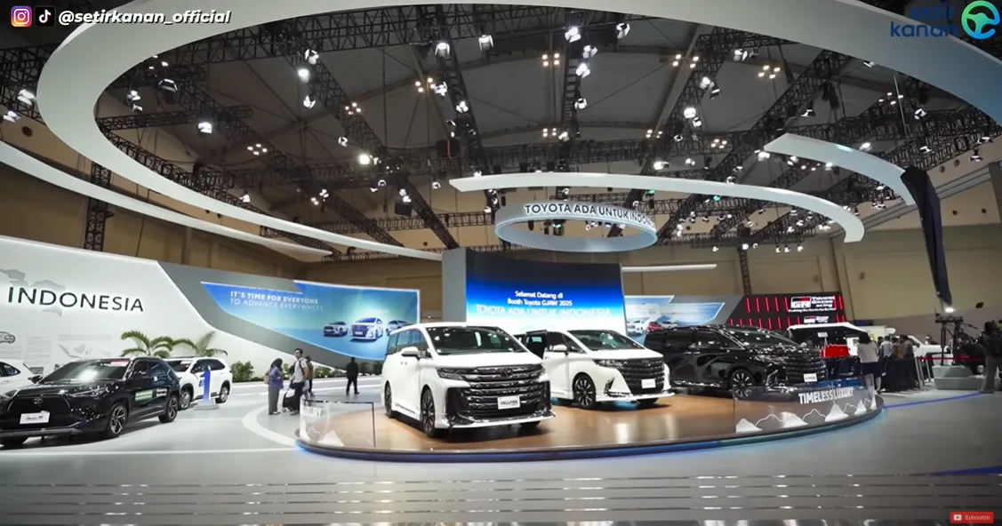 Booth Toyota di GJAW 2025, Booth Teramai & Terbesar! | ACC